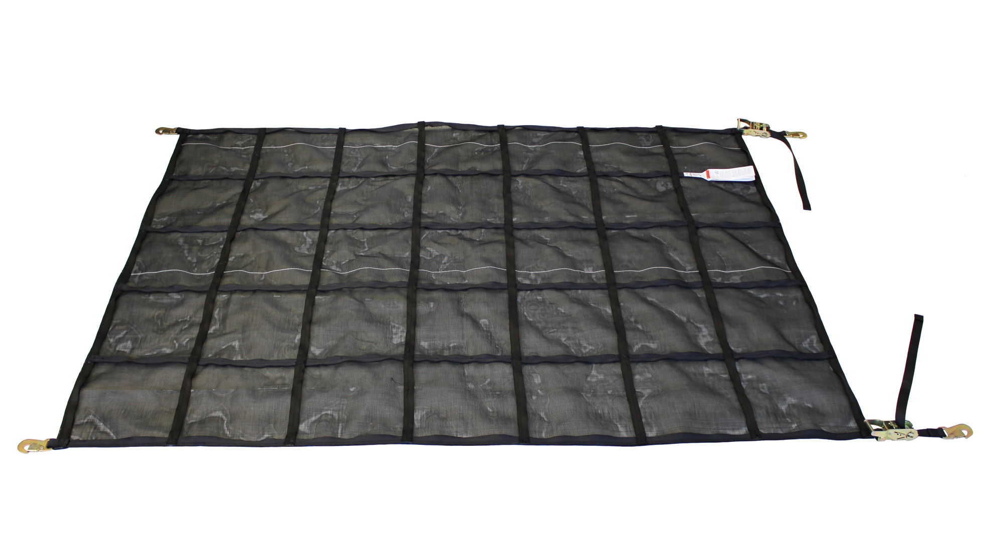 1" Cargo Net with Bolt Anchor Plates on 4 Corners - CTS CARGO