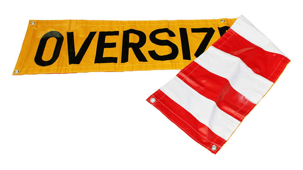 14"H x 96"L Vinyl Reversible Banner – OVERSIZE / D - CTS CARGO