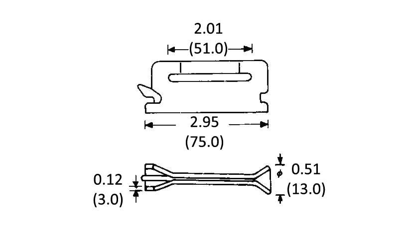2" SPRING E FITTING - CTS CARGO