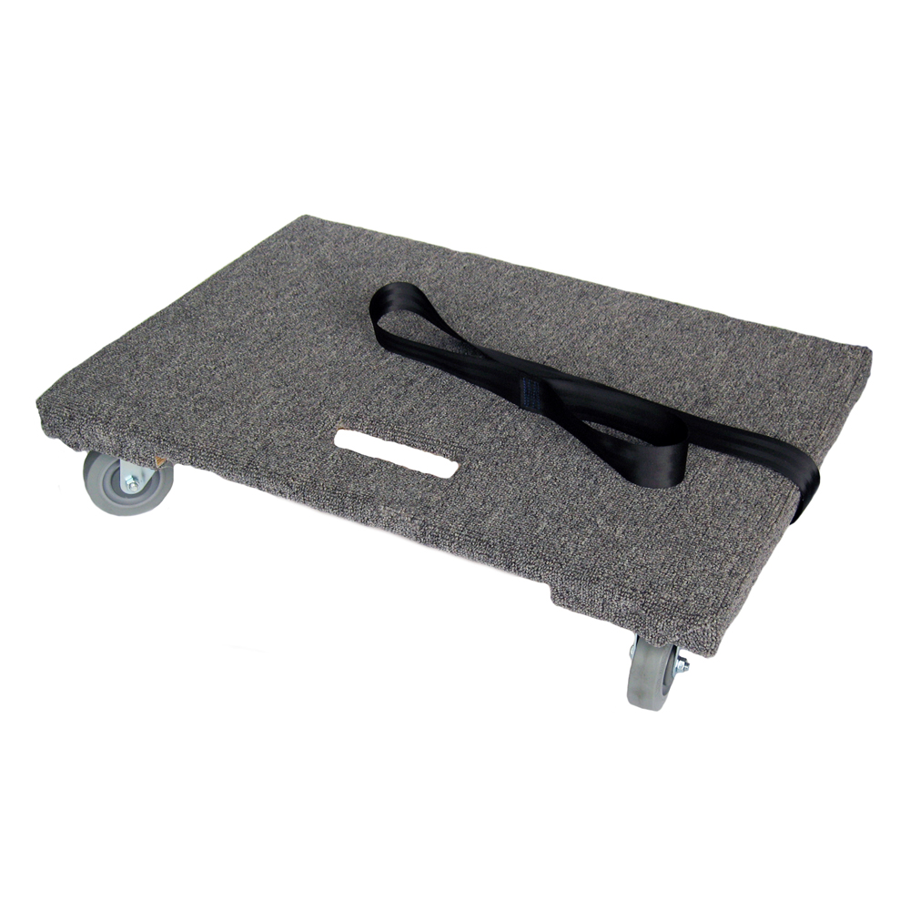 4-Wheel Carpeted Platform Dolly - CTS CARGO