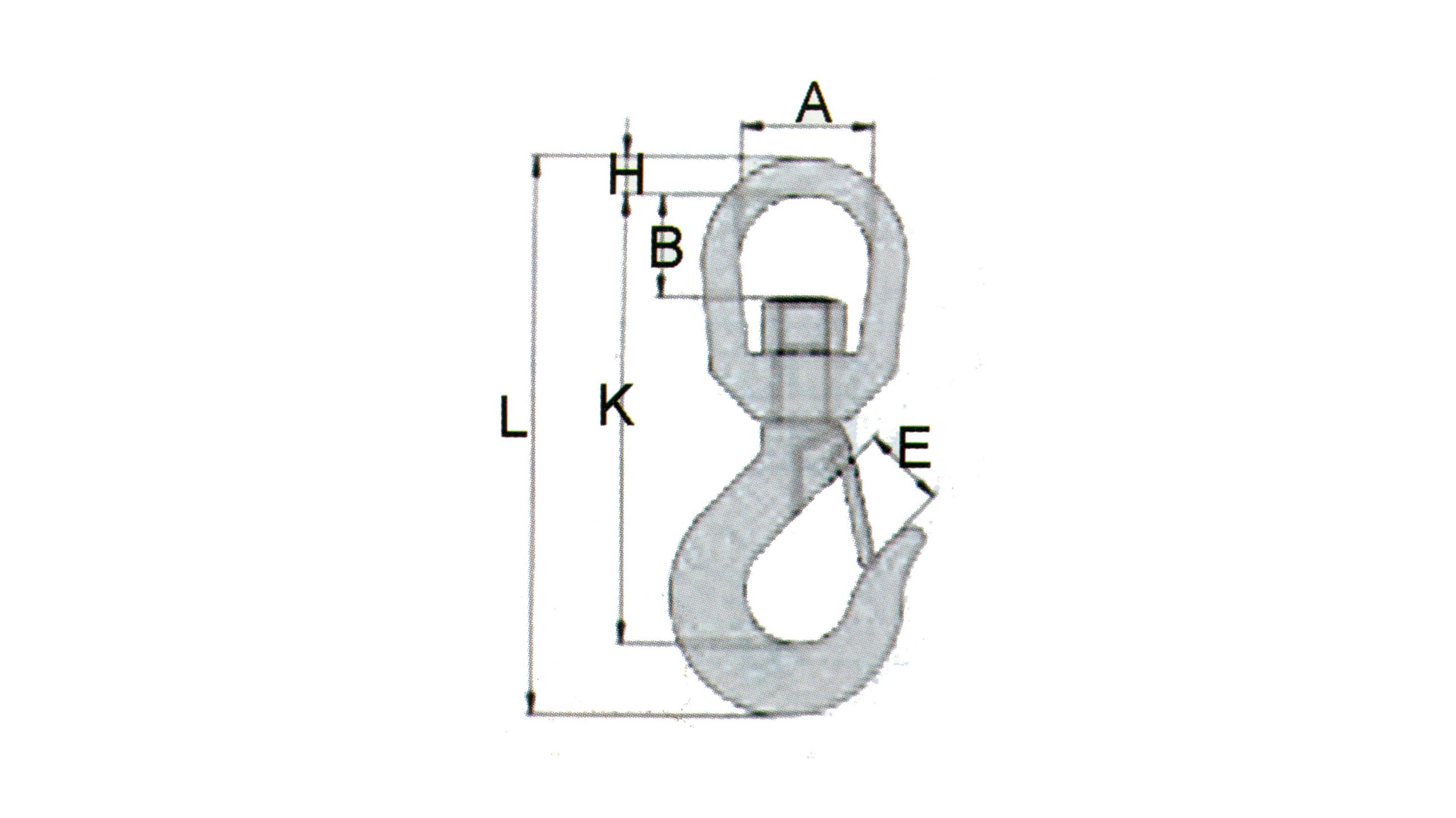 Alloy Swivel Hook With Safety Latch, Y/Z Plated - CTS CARGO