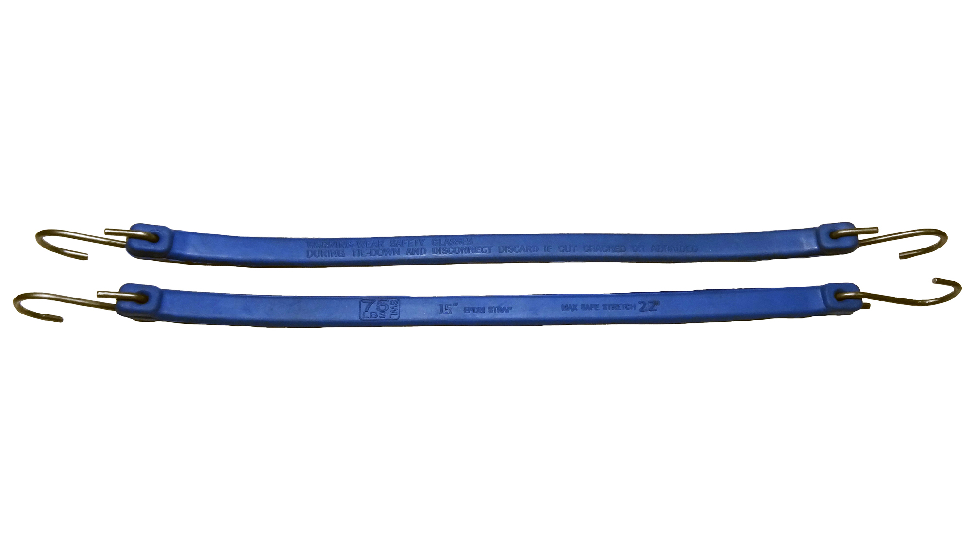 EXTREME BLUE RUBBER TARP TIES - CTS CARGO