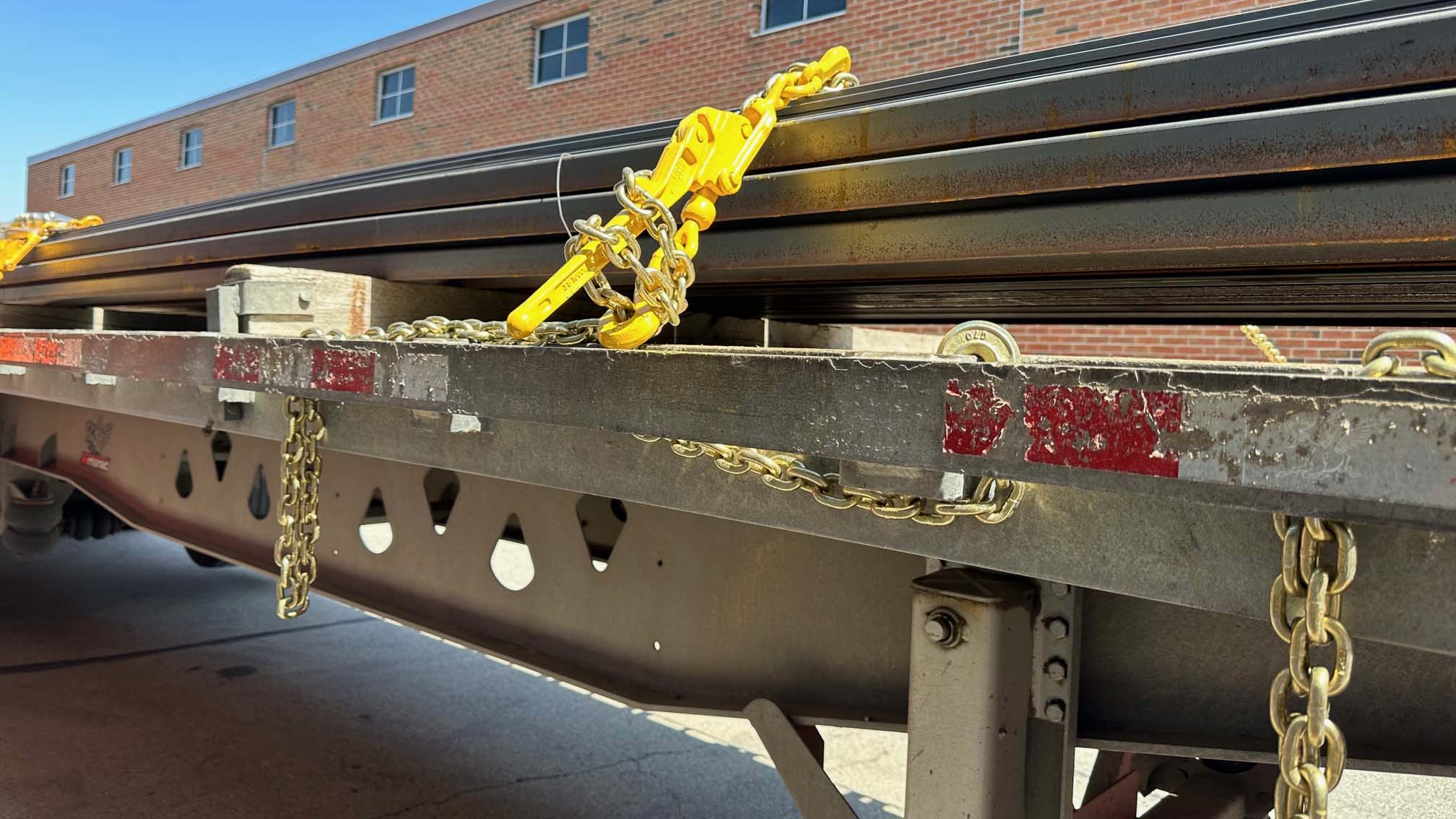 GRADE 70 TRANSPORT CHAIN WITH GRAB HOOK ON BOTH ENDS - CTS CARGO