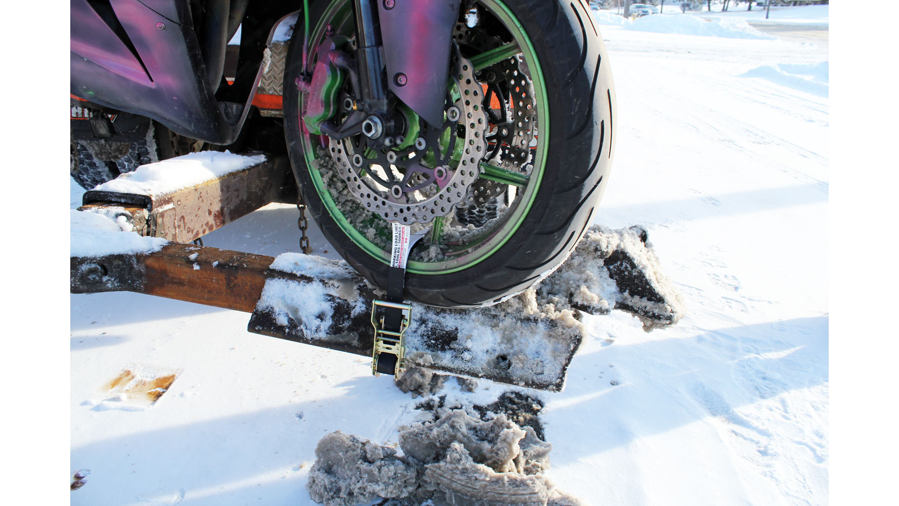 MOTORCYCLE WHEEL LIFT SLING KIT - CTS CARGO