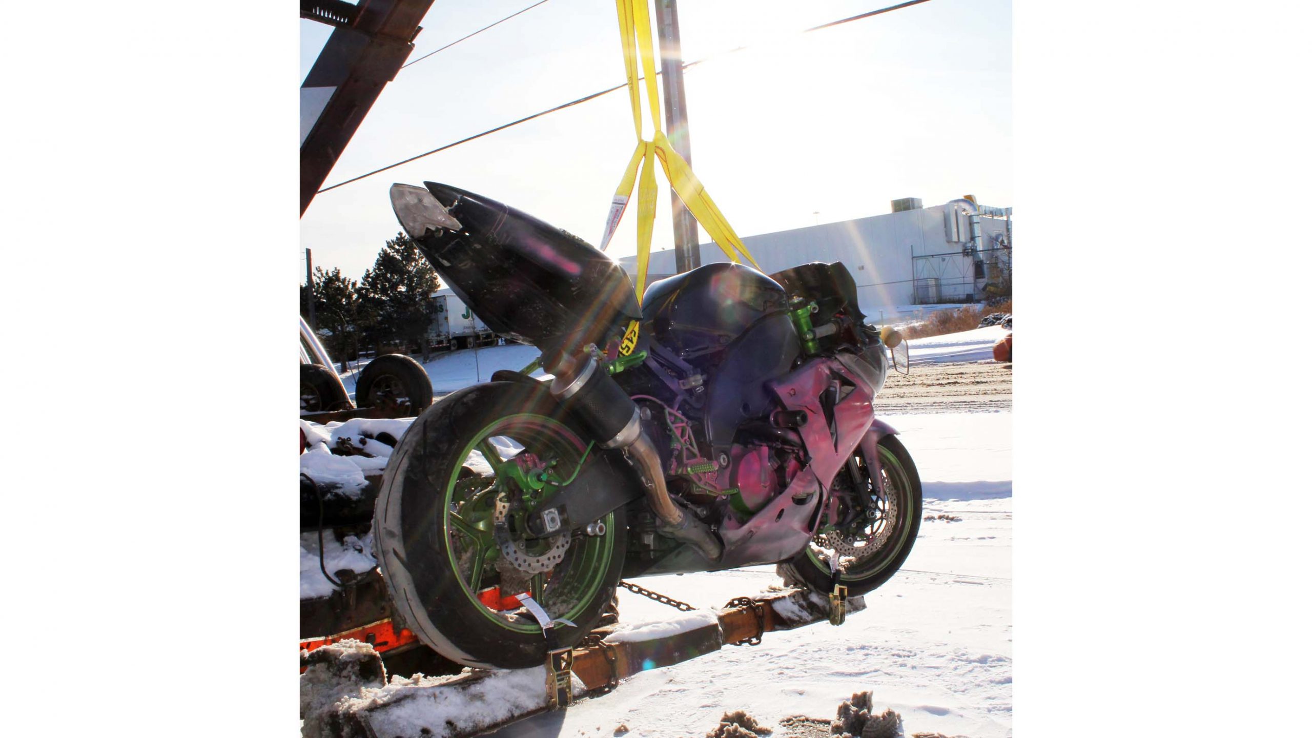 MOTORCYCLE WHEEL LIFT SLING KIT - CTS CARGO