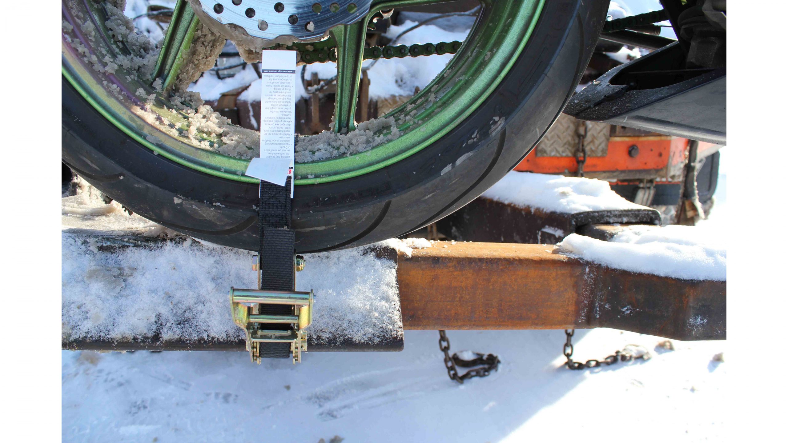 MOTORCYCLE WHEEL LIFT SLING KIT - CTS CARGO