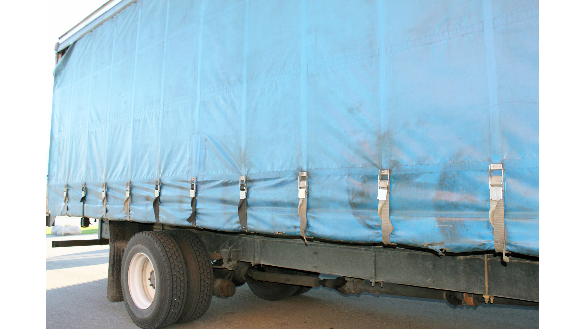 O/C Buckle Side Curtain Strap with Rave Hook - CTS CARGO