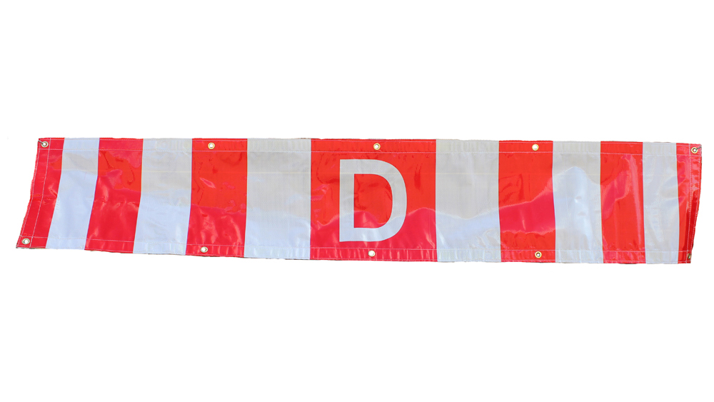 REFLECTIVE D BANNER - CTS CARGO