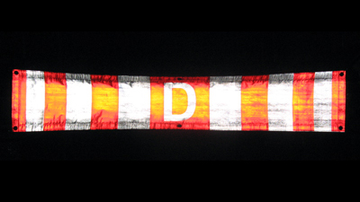 REFLECTIVE D BANNER - CTS CARGO