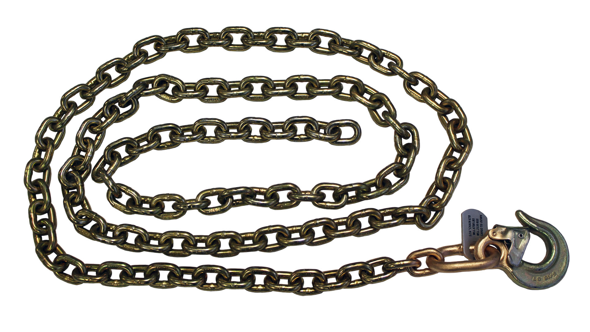 safety chain with heavy duty latch - CTS CARGO