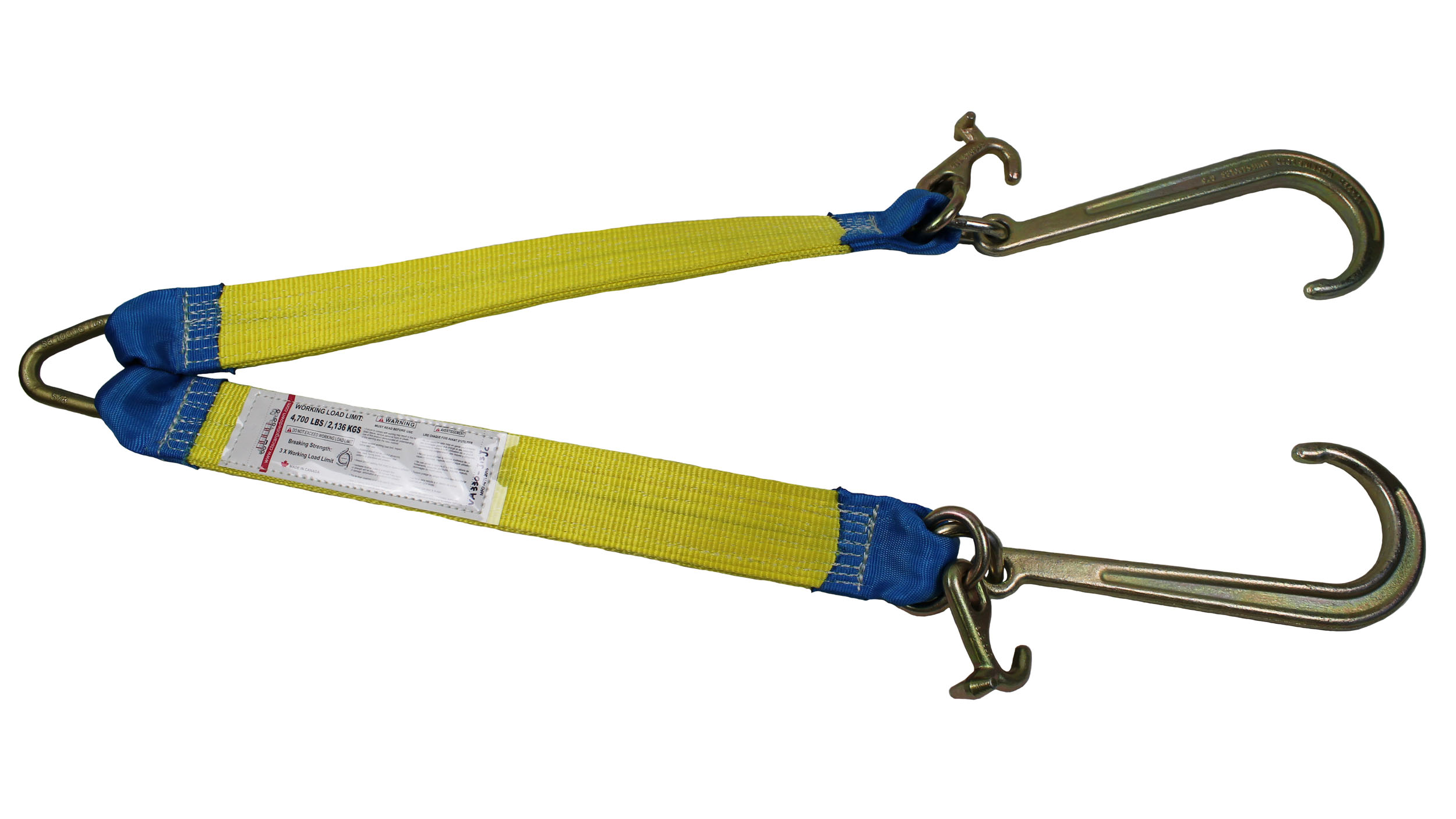 V-ASSEMBLY, 30" LEGS W/-15" J-HOOKS + J/T COMBO HOOK - CTS CARGO