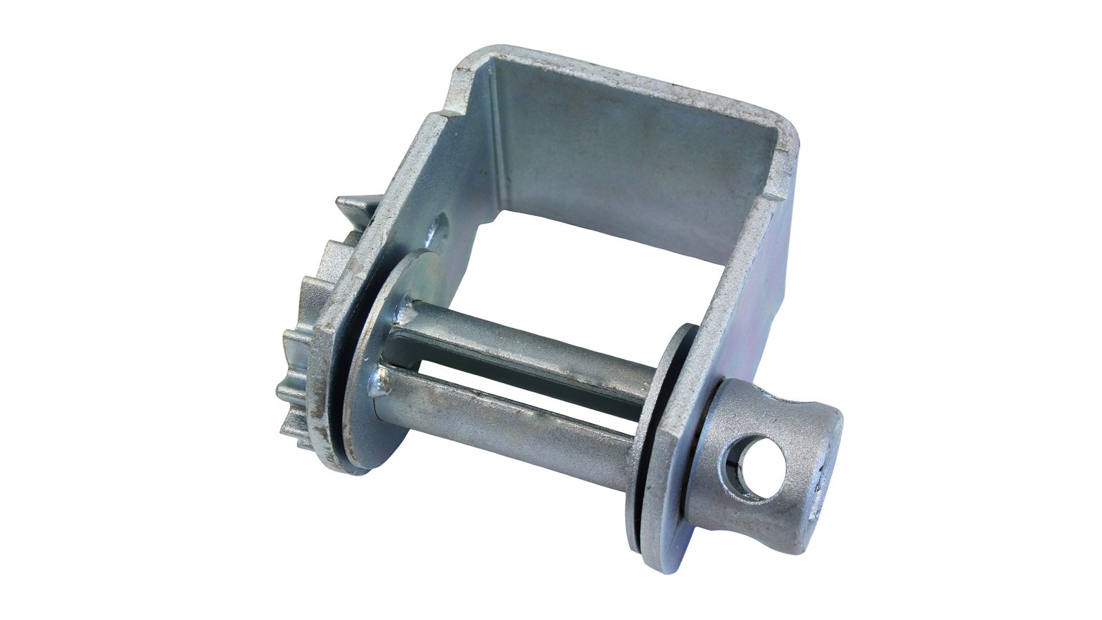 ZINC PLATED BOTTOM MOUNTED STANDARD SLIDING WINCH WITH WASHER - CTS CARGO